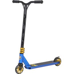 Stuntscooter STAR-SCOOTER Scooter blau (blau/goldfarben)