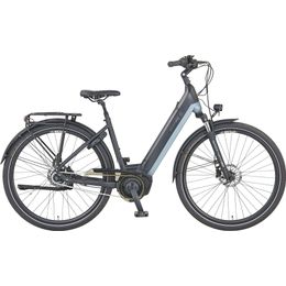 E-Bike Prophete "Geniesser 4.0" E-Bikes Gr. 48 cm, 28 Zoll (71,12 cm), schwarz (schwarz, grau) E-Bikes