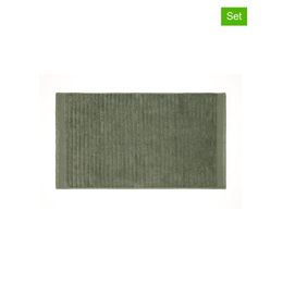 HNL 2er-Set: Handtuch "Prestige" in Khaki - 50x100 cm