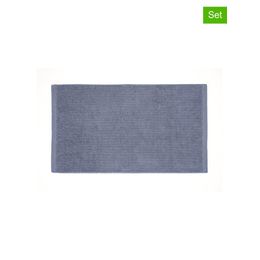 HNL 2er-Set: Handtuch "Grant" in Blau - 50x100 cm