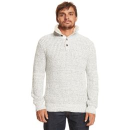 Sweatshirt Quiksilver "Boulevard Des Plages" Gr. XXL, grau (light grey heather) Herren Sweatshirts