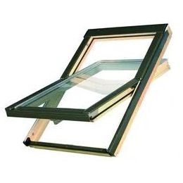 OptiLight Schwingfenster B07 78 x 140 cm Holz natur