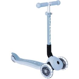 Dreiradscooter Globber "JUNIOR FOLDABLE LIGHTS ECO" Scooter blau Scooter