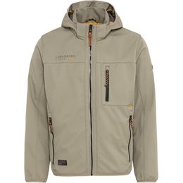 Camel Active Blouson, Kapuze, Stehkragen, für Herren, grün, 54