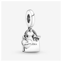 Pandora Charm-Einhänger 799536C00 Charm-Anhänger Damen Einkaufstasche Sterling-Silber