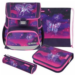 Herlitz Schulranzen Set Loop Plus 4-teilig 2024 Mädchen Magic Unicorn