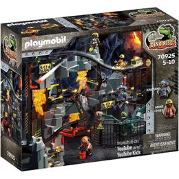 Playmobil® Konstruktions-Spielset Dino Rise 70925 Dino Mine Minenbahn mit Fahrzeugen und Fallen