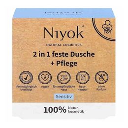 Niyok Feste Duschseife 2in1 feste Dusche+Pflege