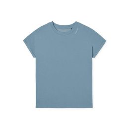 Schiesser Schlafanzug, blau|grau