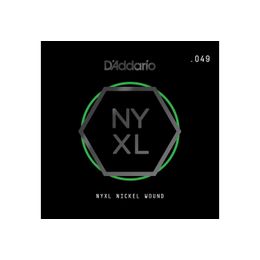 D'Addario Daddario Saiten, NYNW049 Einzelsaite Nickel Wound