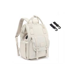 HAUSS SPLOE Wickelrucksack Baby Wickelrucksack Wickeltasche Rucksack mit Windelunterlage (Windeln Babyflasche Milchfläsche Rucksack Tasche mit USB-Anschluss