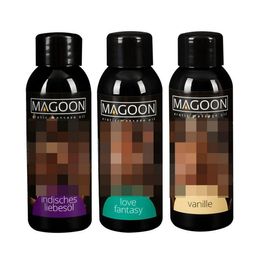 Magoon Massageöl 3er Set Massage-Öl: Vanille