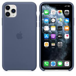 Apple-Silikon Case iPhone 11 Pro Max - Silikon Blau