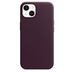 Apple-Leder Case iPhone 13 Pro Max - Magsafe - Leder Violett