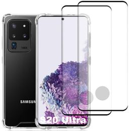 Hülle Galaxy S20 Ultra/S20 Ultra 5G und 2 schutzfolien - Recycelter Kunststoff - Transparent