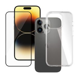 PanzerGlass Displayschutz iPhone 14 Pro - Glas - Transparent