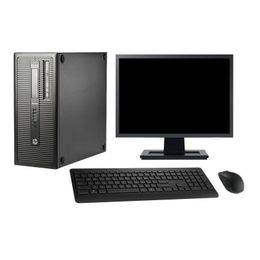 HP EliteDesk 800 G1 Tower 22" Pentium 3 GHz - SSD 480 GB - 16GB