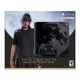 Sony PlayStation 4 Slim 1000GB - Schwarz - Limited Edition Final Fantasy XV + Final Fantasy XV