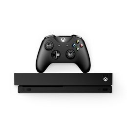 Microsoft Xbox One X 1000GB - Schwarz + FIFA 20