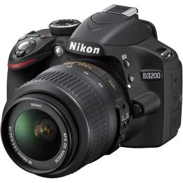 Spiegelreflexkamera D3200 - Schwarz + Nikon AF-S DX Nikkor 18-55mm f/3.5-5.6G VR II f/3.5-5.6