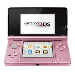 Nintendo 3DS - HDD 2 GB - Rosa/Schwarz