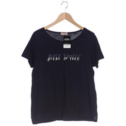TRIANGLE Damen T-Shirt, marineblau, Gr. 42