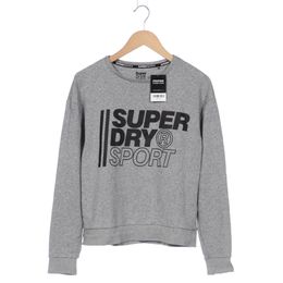 Superdry Damen Sweatshirt, grau, Gr. 42