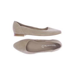 Tamaris Damen Ballerinas, beige