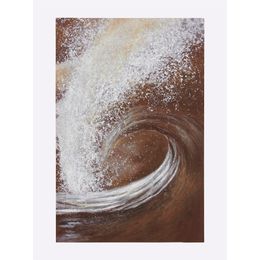 Bild HEINE HOME Bilder Gr. B/H/T: 80 cm x 120 cm x 3,5 cm, beige (natur) Kunstdrucke