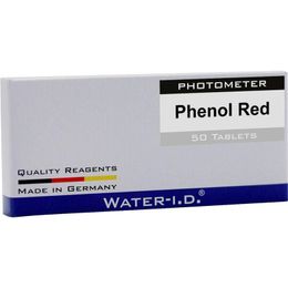 50 Tabletten Phenol Rot für PoolLAB Tabletten - WATER ID
