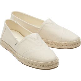 Toms Shoes TOMS Alpargata Rope 2.0 Espadrilles, Wechselfußbett, für Damen, beige, 39