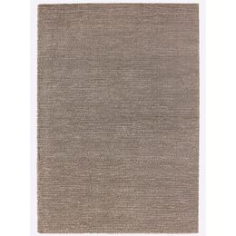 Teppich HEINE HOME Teppiche Gr. B/L: 80 cm x 150 cm, 17 mm, 1 St., grau (grau, meliert) Shaggy-Teppiche