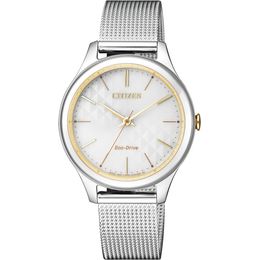 Citizen® Damen Solar-Uhr "Elegance EM0504-81A", silber