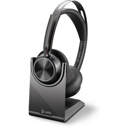 Plantronics Poly Poly Voyager Focus 2 usb-c Headset, MS-Teams, anc, Tischladestation (77Y89AA)
