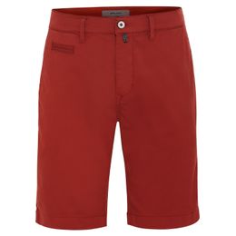 Pierre Cardin Chino-Shorts, Eingrifftaschen, für Herren, rot, 31