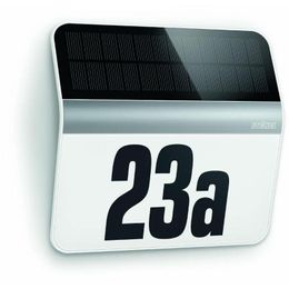 Led Solar Hausnummern-Leuchte edelstahl Solar mit Dämmerungssensor Hausnummern-Leuchte - Steinel