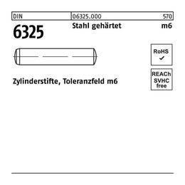 Reyher - Zylinderstift din 6325 12 m6 x 50 Stahl gehärtet Toleranz m6 din 6325