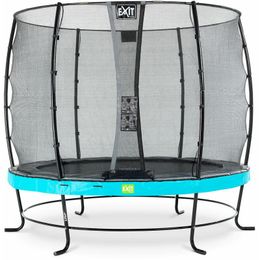 EXIT Elegant Trampolin ø253cm mit Economy Sicherheitsnetz - blau