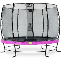 EXIT Elegant Trampolin ø305cm mit Economy Sicherheitsnetz - lila