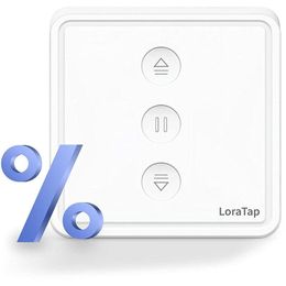 5. Generation】 Percent Connected Rollladenschalter, WLAN-Vorhang-Jalousien-Smart-Schalter, kompatibel mit Alexa Google Home, Wandmotor-Smart-Timer