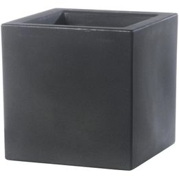 Pflanzgefäße schio cubo Ash anthrazit 30 x 30 cm - Kunststoff - Teraplast