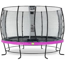 EXIT Elegant Trampolin ø366cm mit Economy Sicherheitsnetz - lila