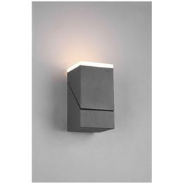 Iperbriko - Verstellbare LED-Außenwandleuchte Avon Anthrazit Aluminium IP54 Trio Lighting