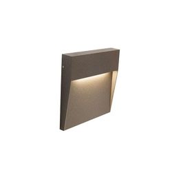 Step light 6W Led 4000K line geo square coffee