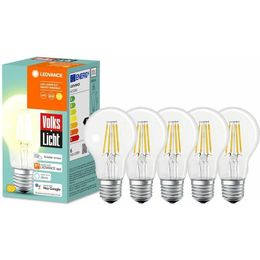 LEDVANCE - led 10 x Leuchtmittel Smart+ Volks Licht E27 Smart Home 6W Bluetooth