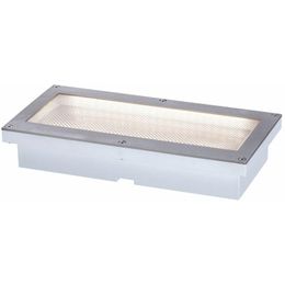 Paulmann - Solar led Bodeneinbauleuchte Aron 20 x 10 cm mit Bewegungsmelder Boden-/Standasrlampe