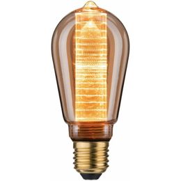 Paulmann LED Vintage Leuchtmittel Kolben ST64 E27 4 W gold mit Innenkolben Leuchtmittel