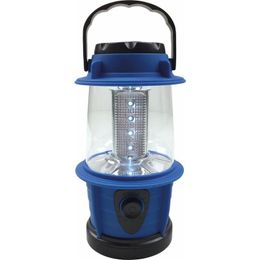 Happy People - LED-Laterne blau Camping Outdoor Campingleuchte Campinglampe