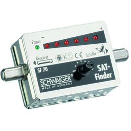 Schwaiger - SAT-Finder SF70 531 6 led Anzeige + Ton Sat-Anlagen & Receiver