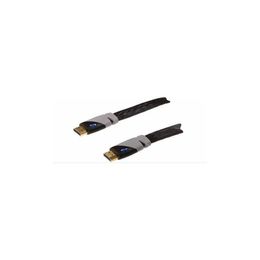 Hdmi® Anschlusskabel HDMF15 533 flach schwarz, 1,5m, 2x hdmi HDMI-Kabel & Stecker - Schwaiger
